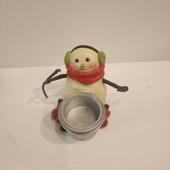 Hallmark | Holiday | Snowman Tealight Candle Holder Holiday | Poshmark
